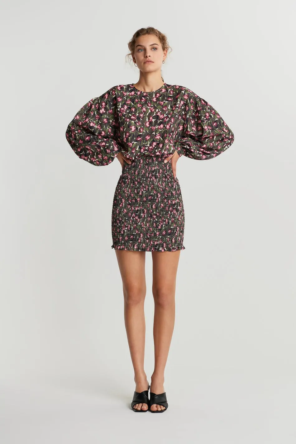 Ariella dress - Grøn - Dame - Gina Tricot