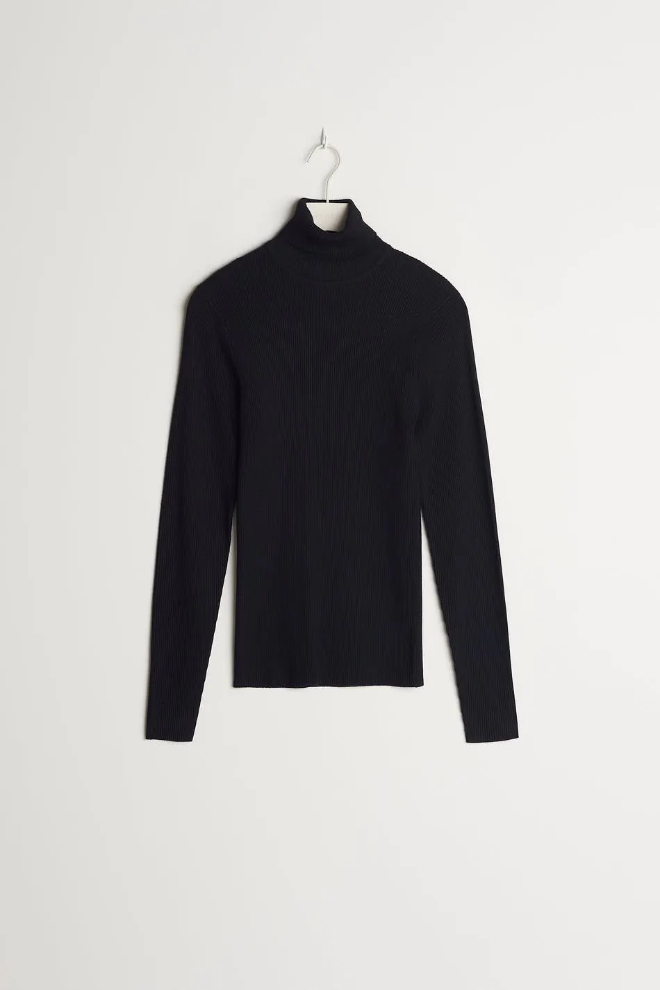 knitted top - Noir - Femme - Gina Tricot