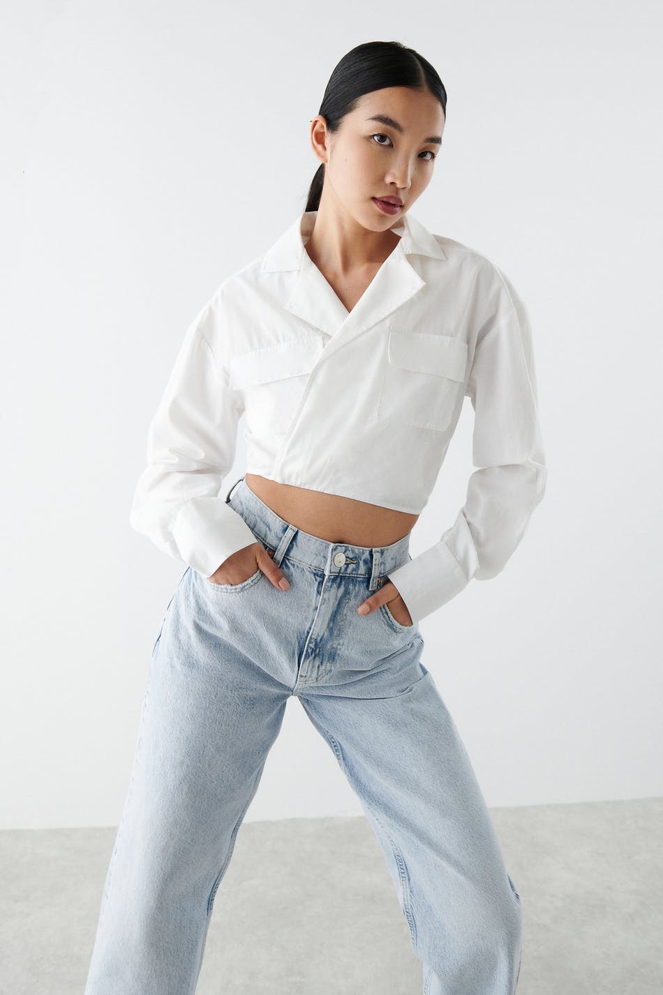 Della blouse - Wit - Dame - Gina Tricot