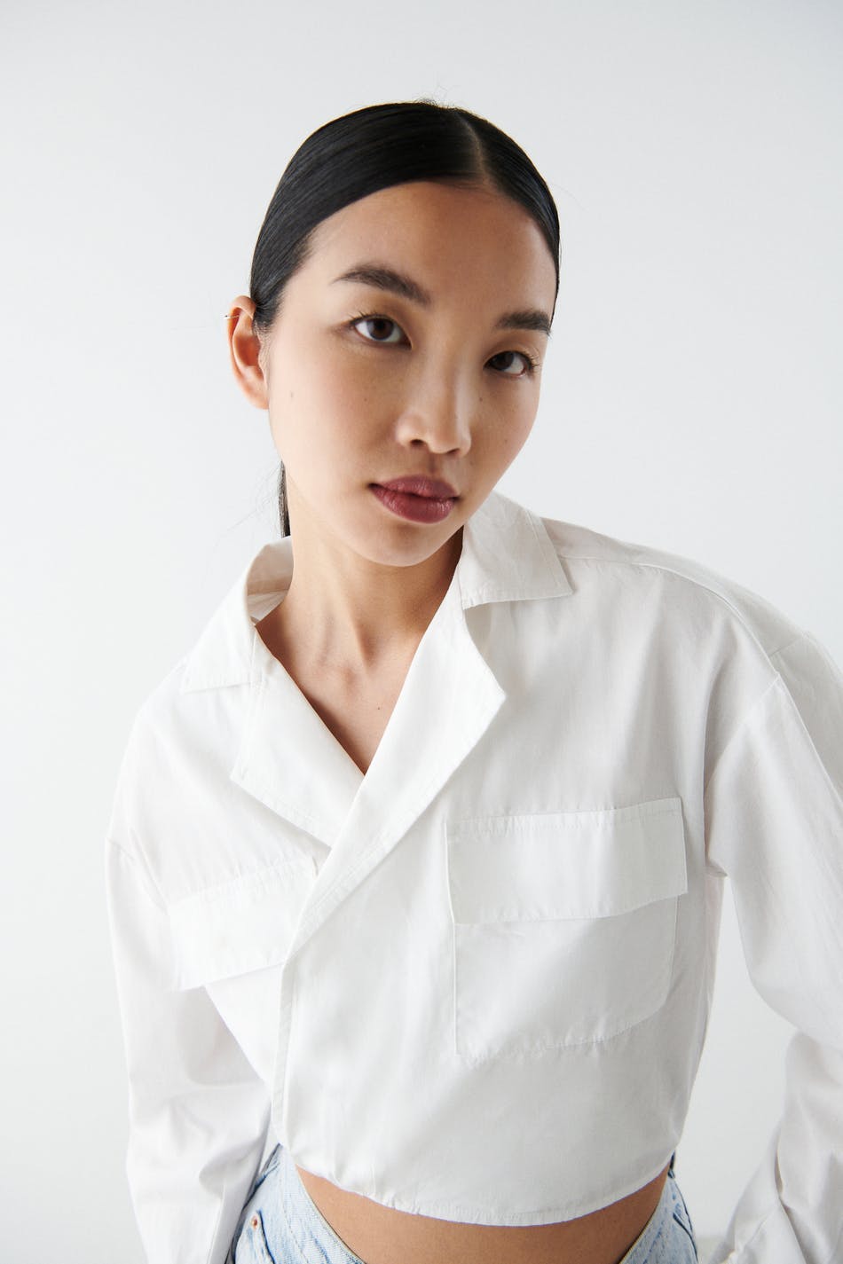 Della blouse - Weiß - Dame - Gina Tricot