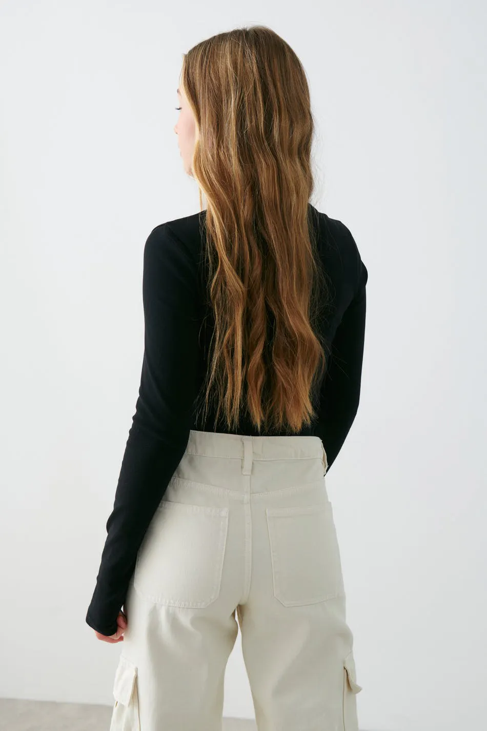 top - Noir - Gina Tricot