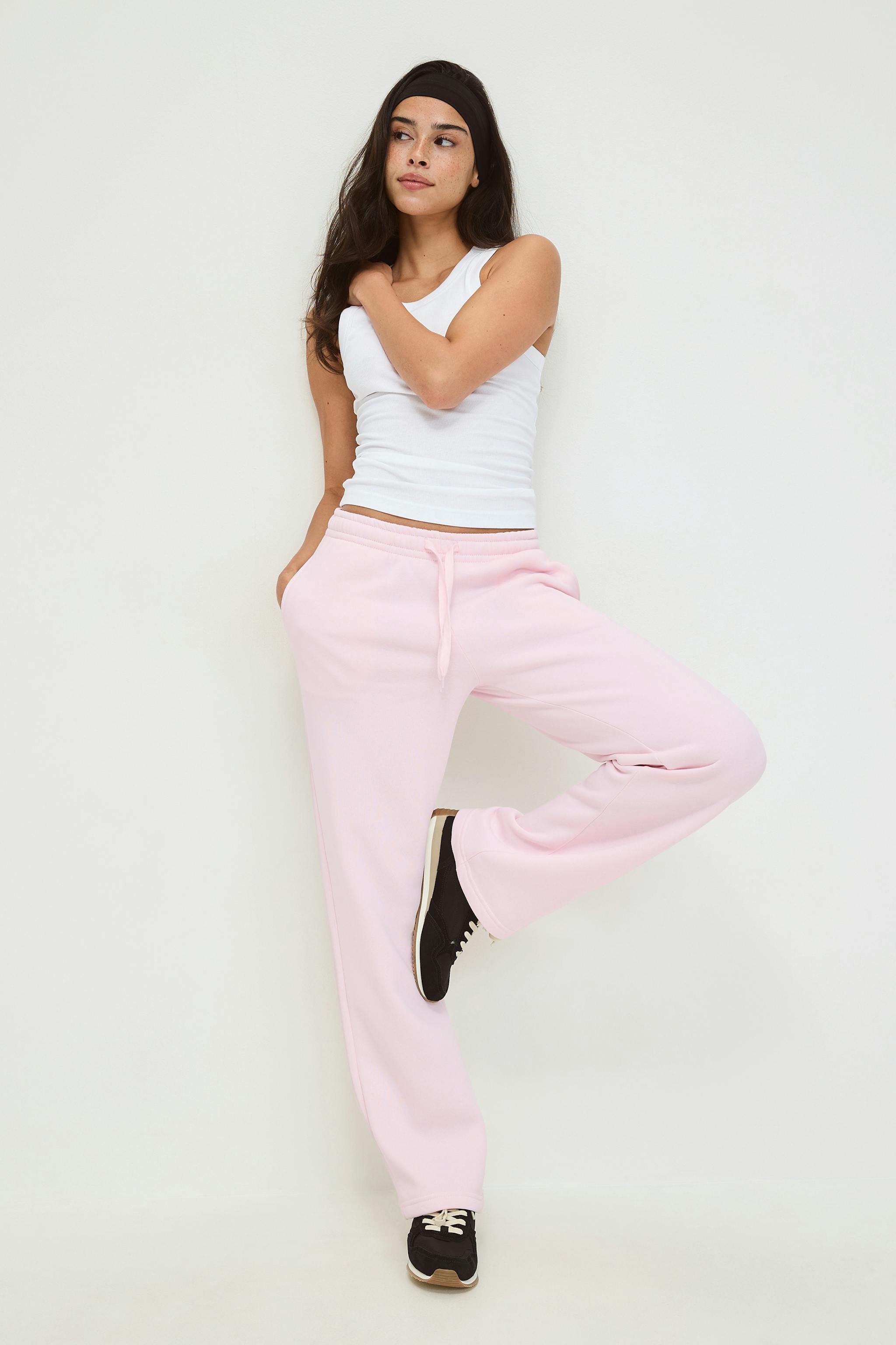 Iconic sweatpants - Rosa - Dame - Gina Tricot