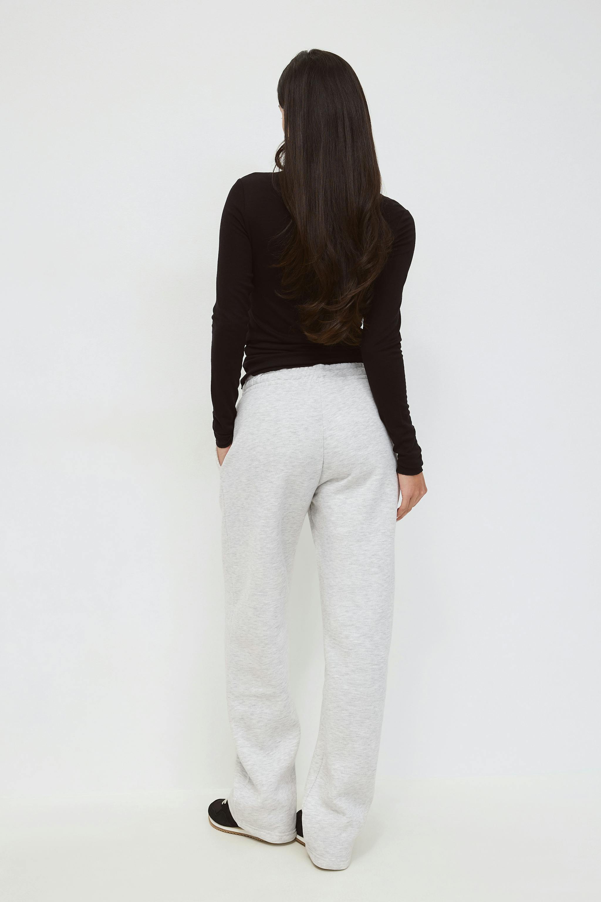 Iconic sweatpants - Grå - Dame - Gina Tricot