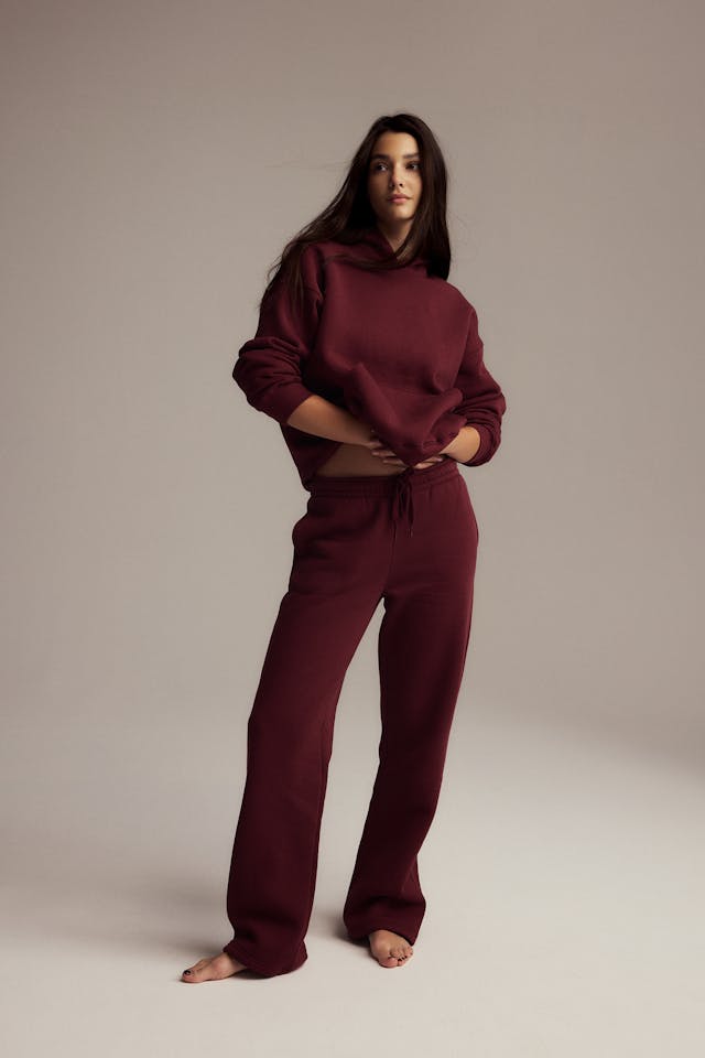 Iconic hoodie - Rood - Dame - Gina Tricot