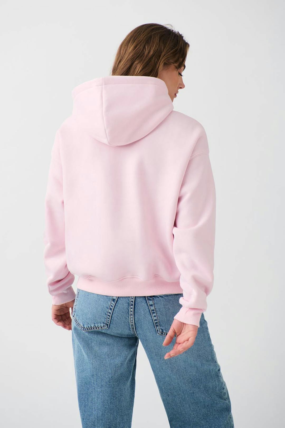 Basic original hoodie - Rosa - Dame - Gina Tricot