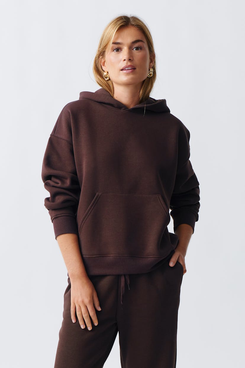 Iconic hoodie - Brun - Dam - Gina Tricot