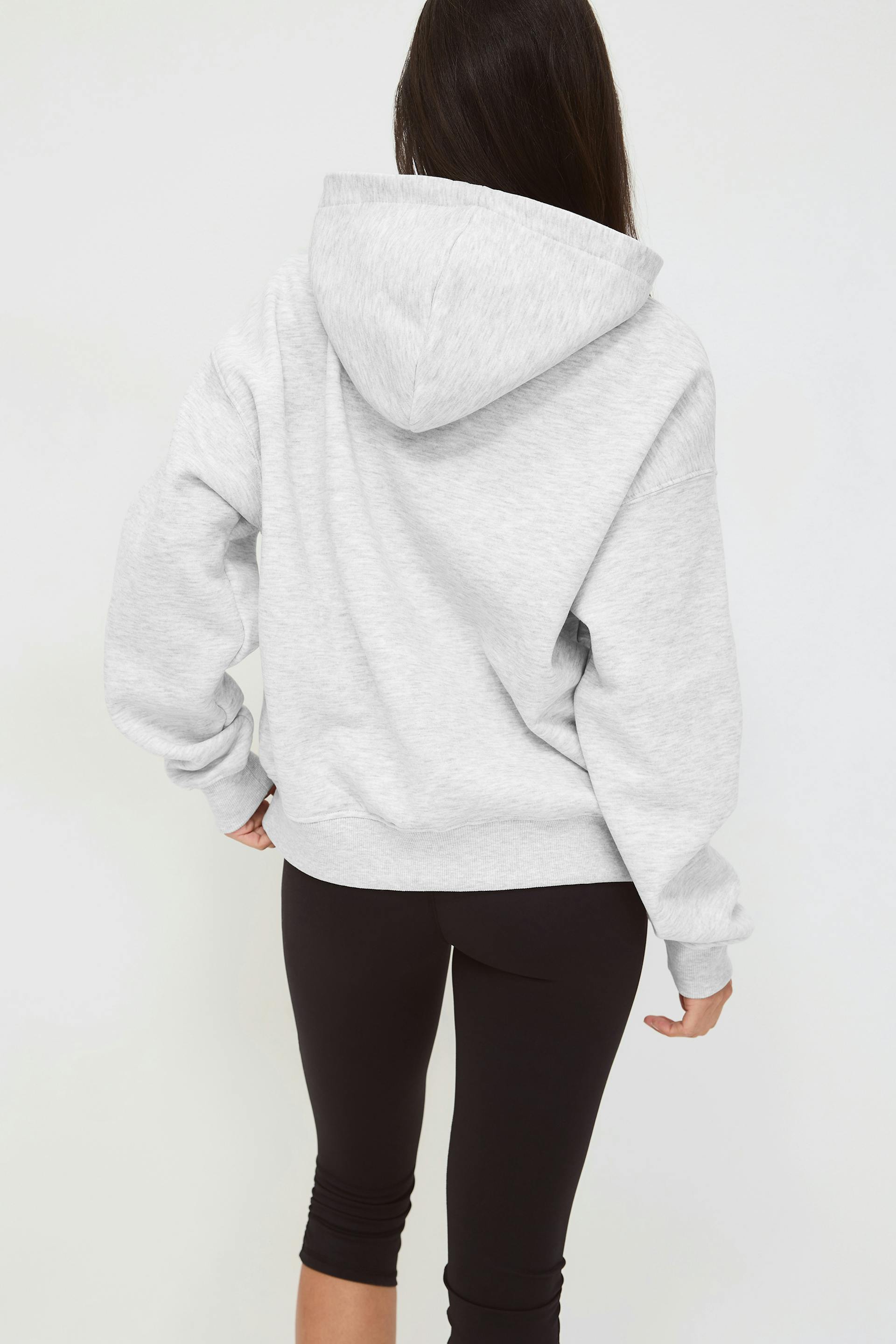 Basic original hoodie - Grey - Women - Gina Tricot