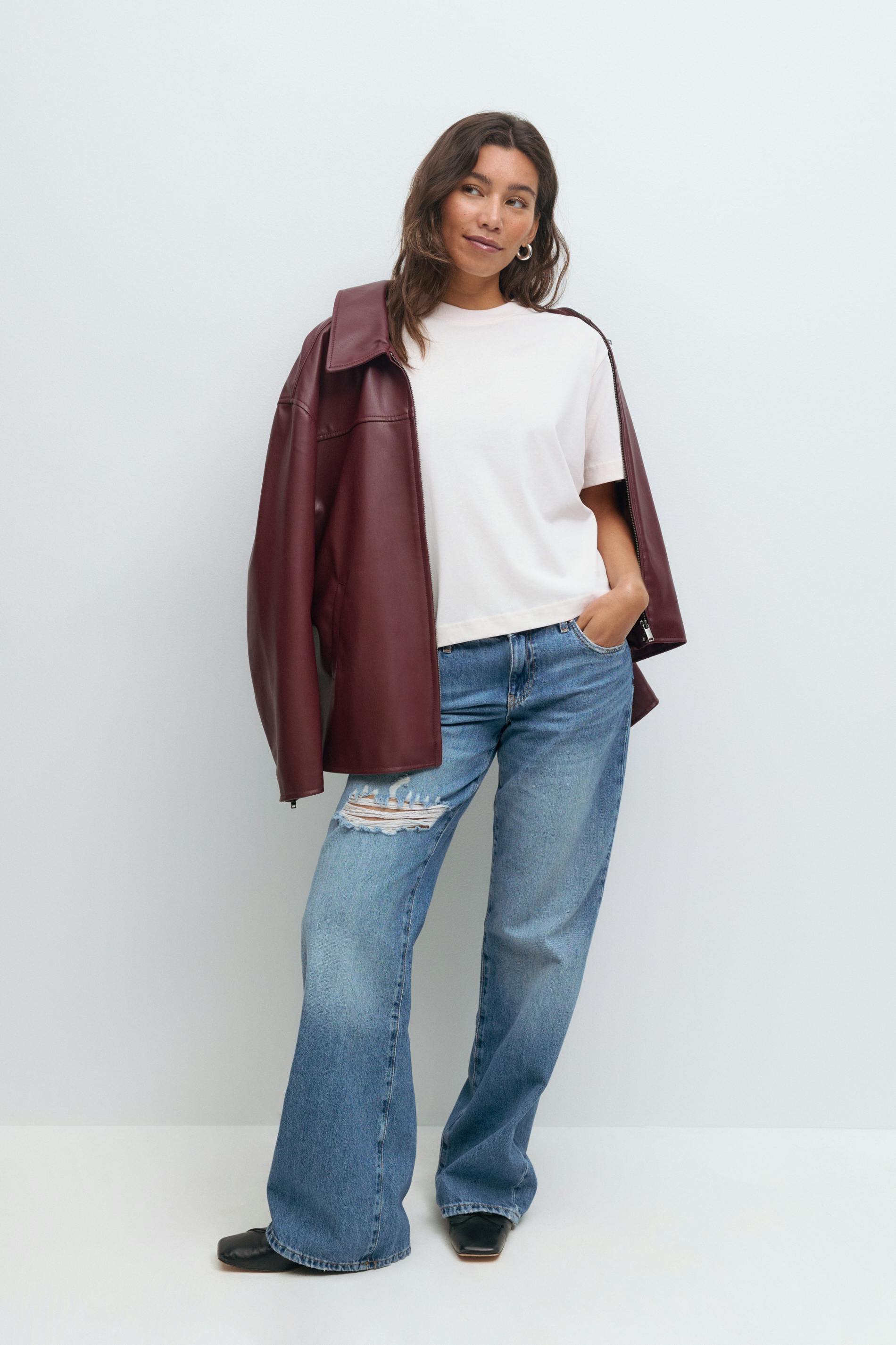 Basic tee - Rosa - Dam - Gina Tricot