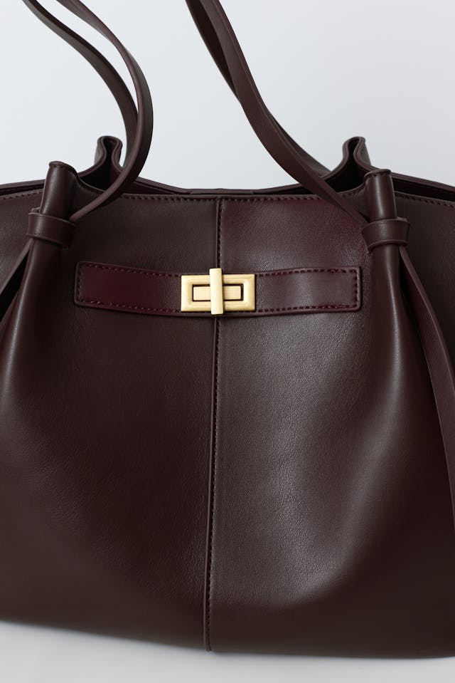 Long strap pu bag - Lilla - Dame - Gina Tricot