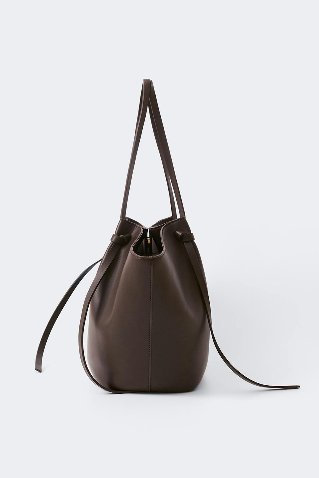 Long strap pu bag - Bruin - Dame - Gina Tricot