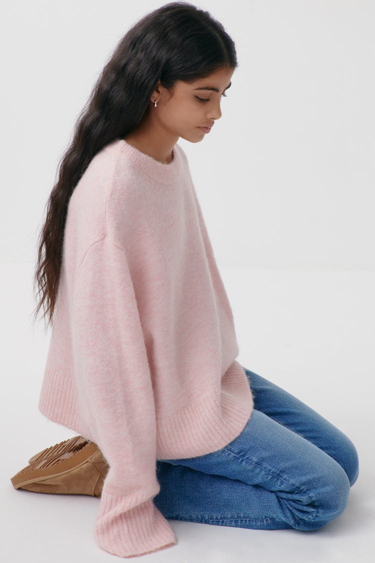 Oversized sweater - Rosa - Gina Tricot