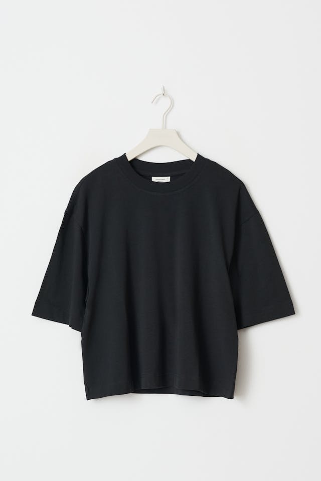 Basic boxy tee - Svart - Dame - Gina Tricot