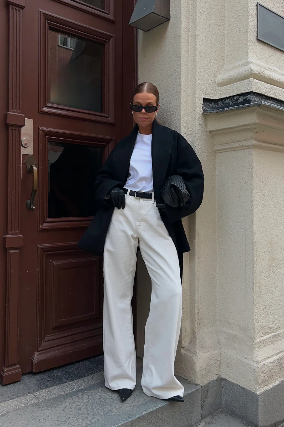 Perfect wide jeans - Hvit - Dame - Gina Tricot