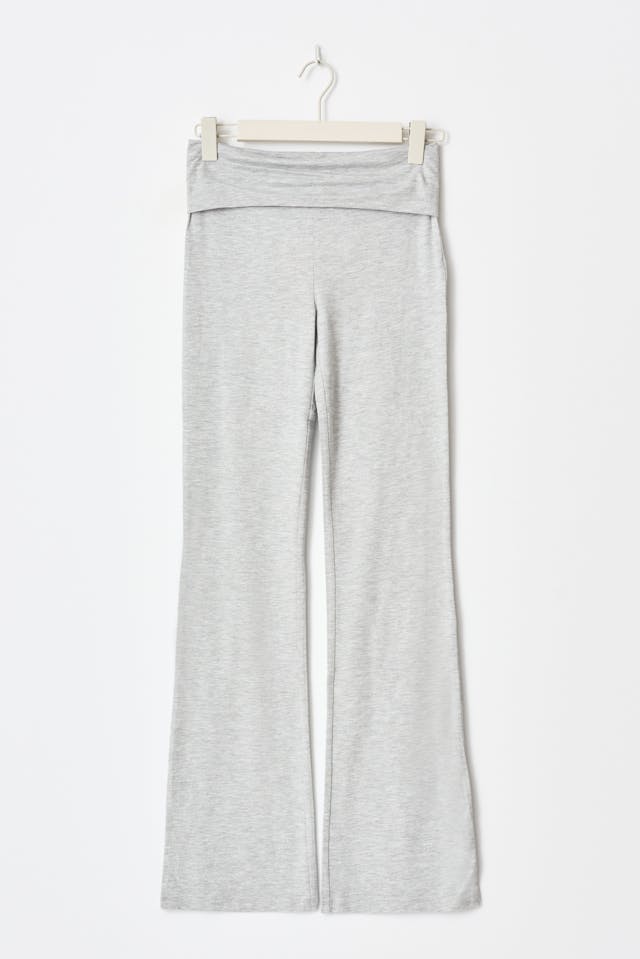 Y low waist yoga leggings - Harmaa - Gina Tricot