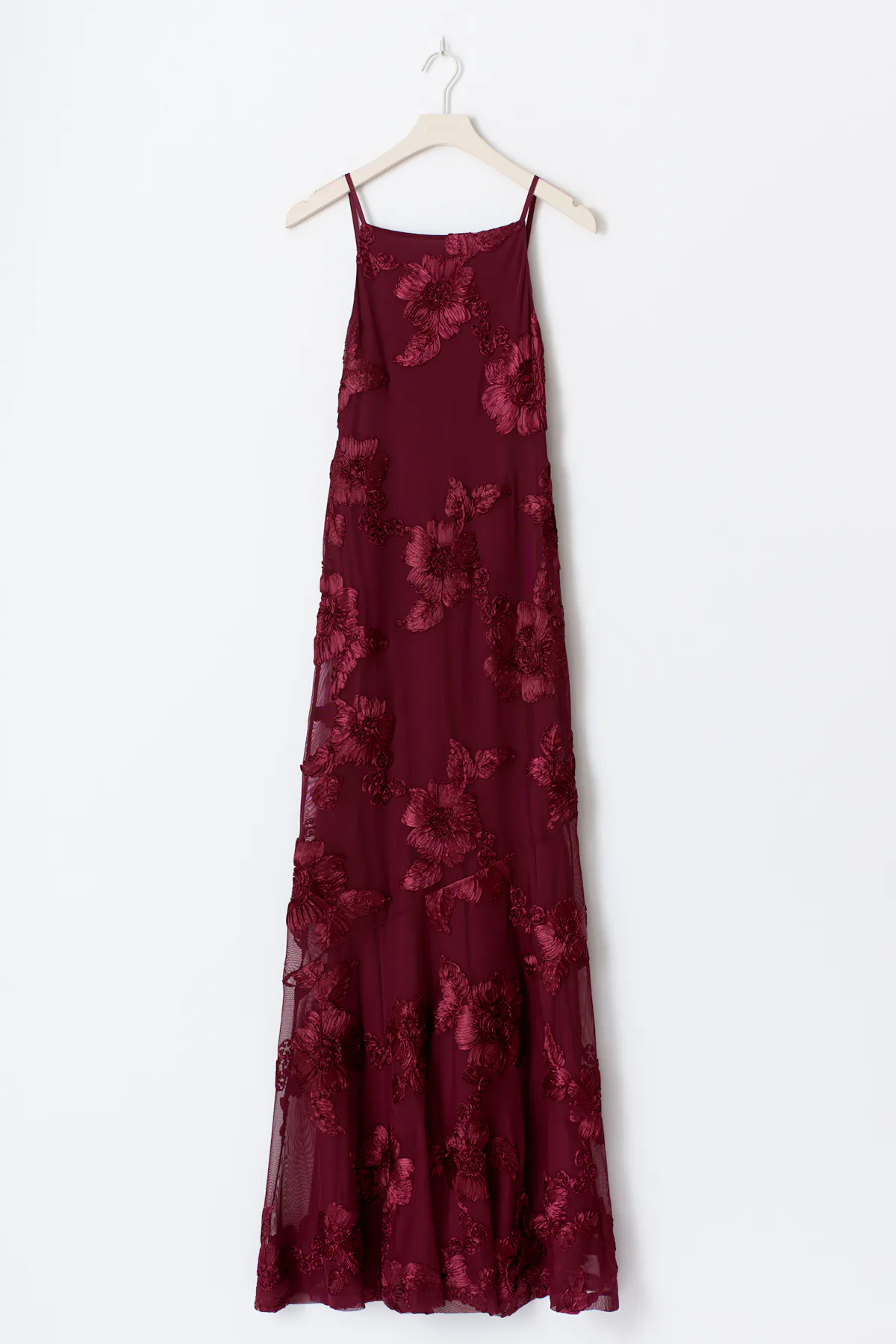 Embroidery dress - Rood - Dame - Gina Tricot