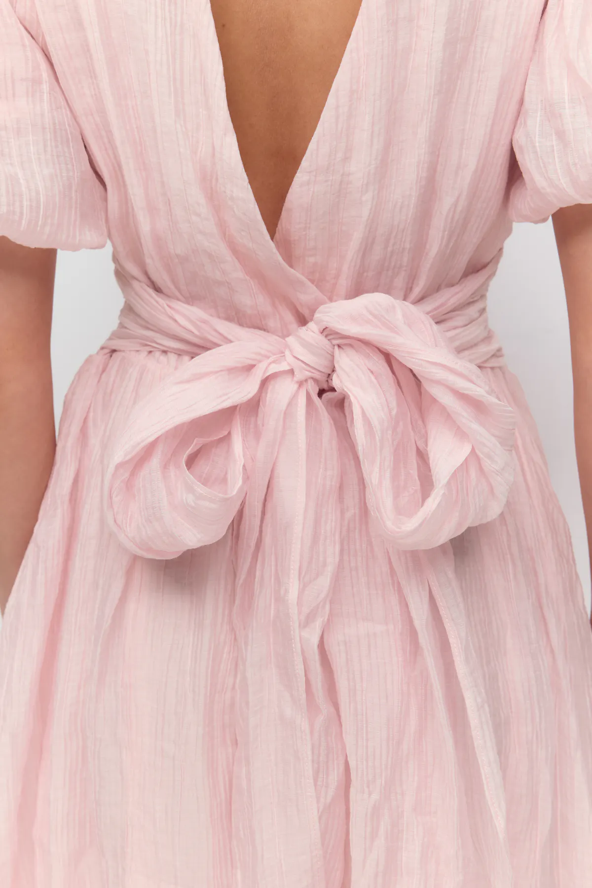Bow dress - Rosa - Dam - Gina Tricot