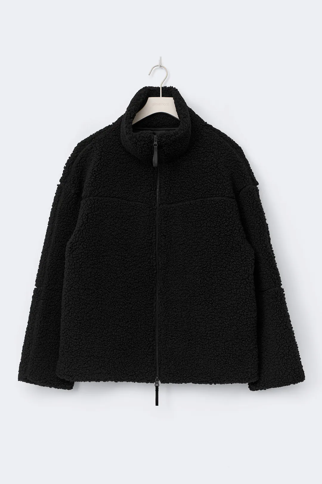 Pile zip jacket - Musta - Nainen - Gina Tricot
