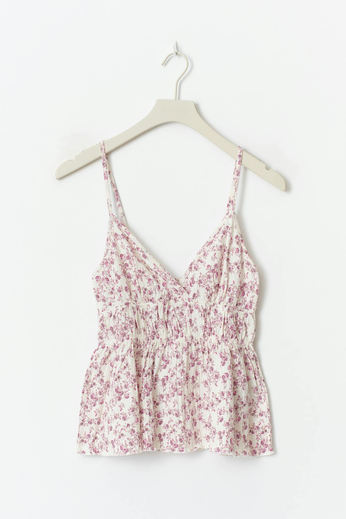 Waist detail singlet - Rosa - Dam - Gina Tricot