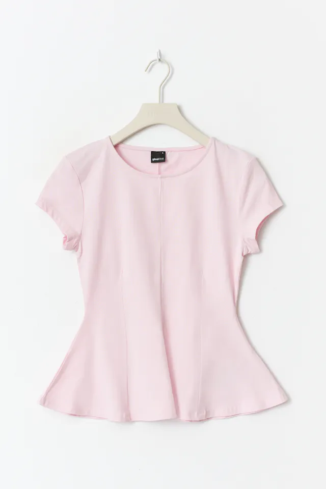 Peplum top - Rosa - Dam - Gina Tricot