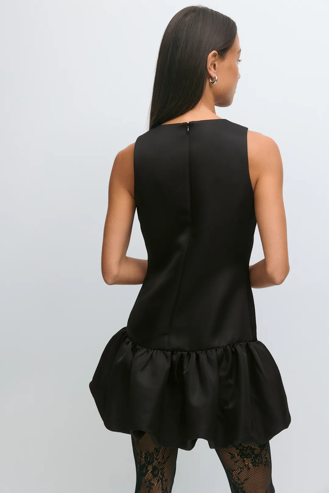 Balloon mini dress - Svart - Dam - Gina Tricot