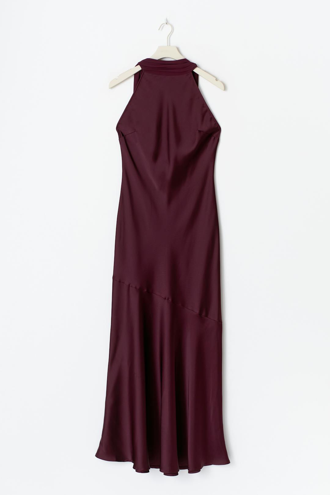 Shawl maxi dress - Rood - Dame - Gina Tricot