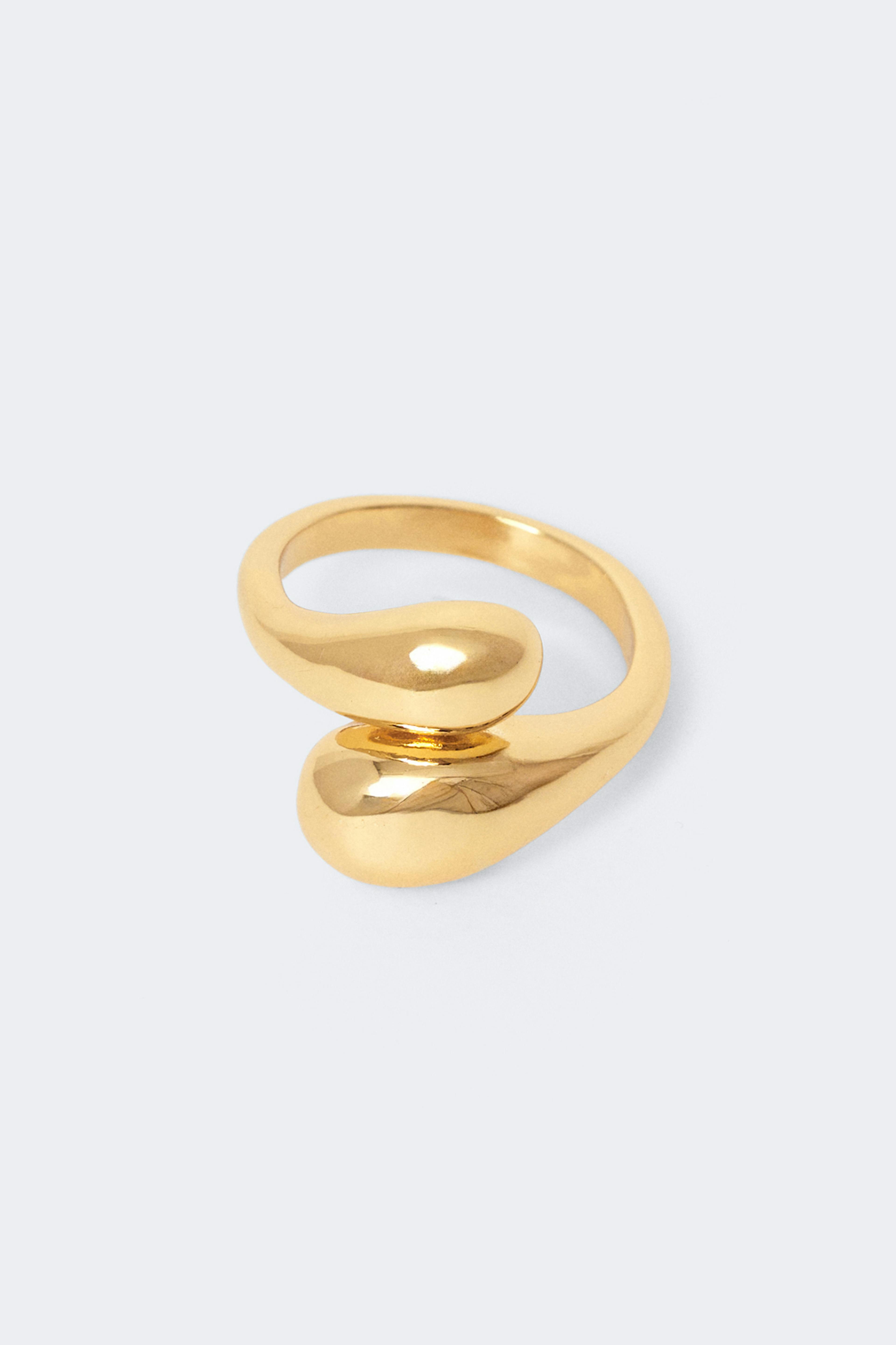 Chunky gold ring - Guld - Dam - Gina Tricot