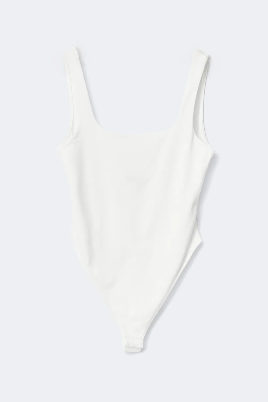 Square neck body - Wit - Dame - Gina Tricot