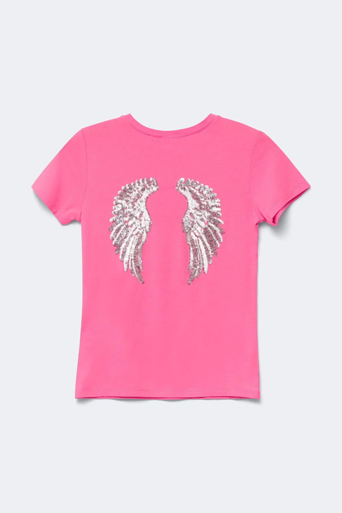 Y printed tee - Rosa - Gina Tricot