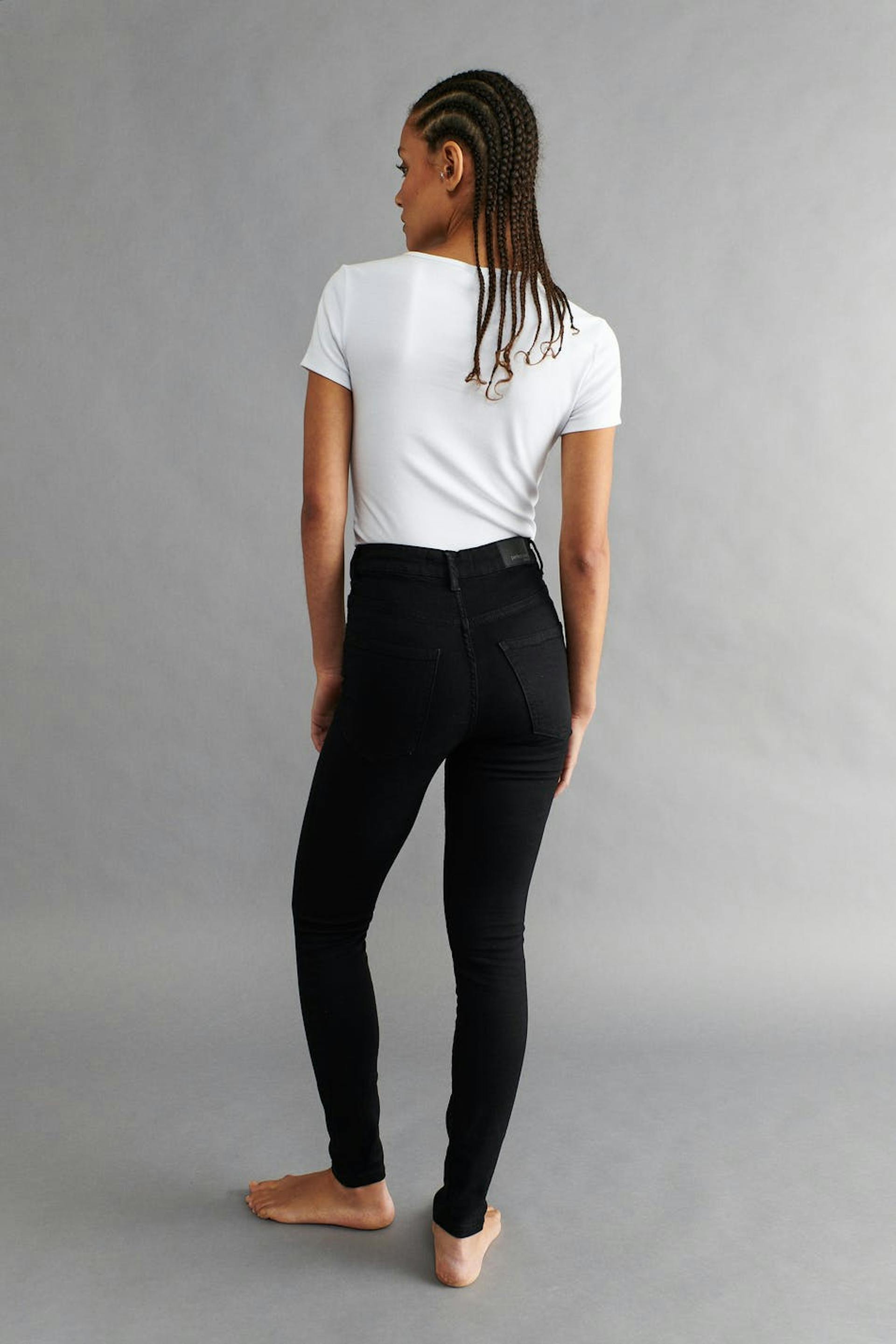 high waist jeans - Svart - Dam - Gina Tricot