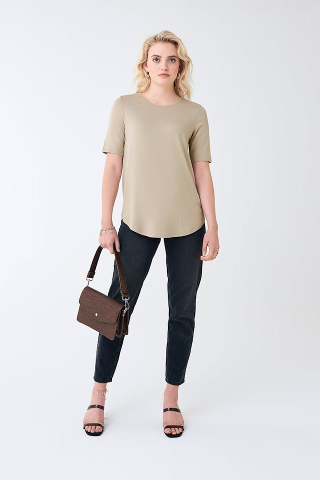 Lizzy top - Beige - Dame - Gina Tricot
