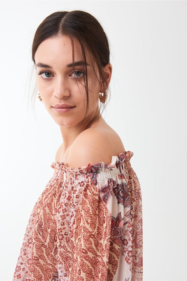 Anna mesh top - - Dame - Gina Tricot