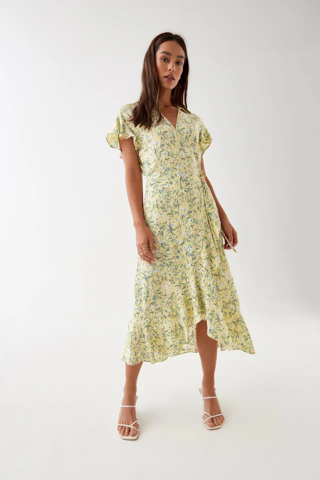 Susan wrap dress - - Dame - Gina Tricot