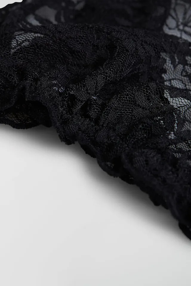 lace string - Sort - Dame - Gina Tricot