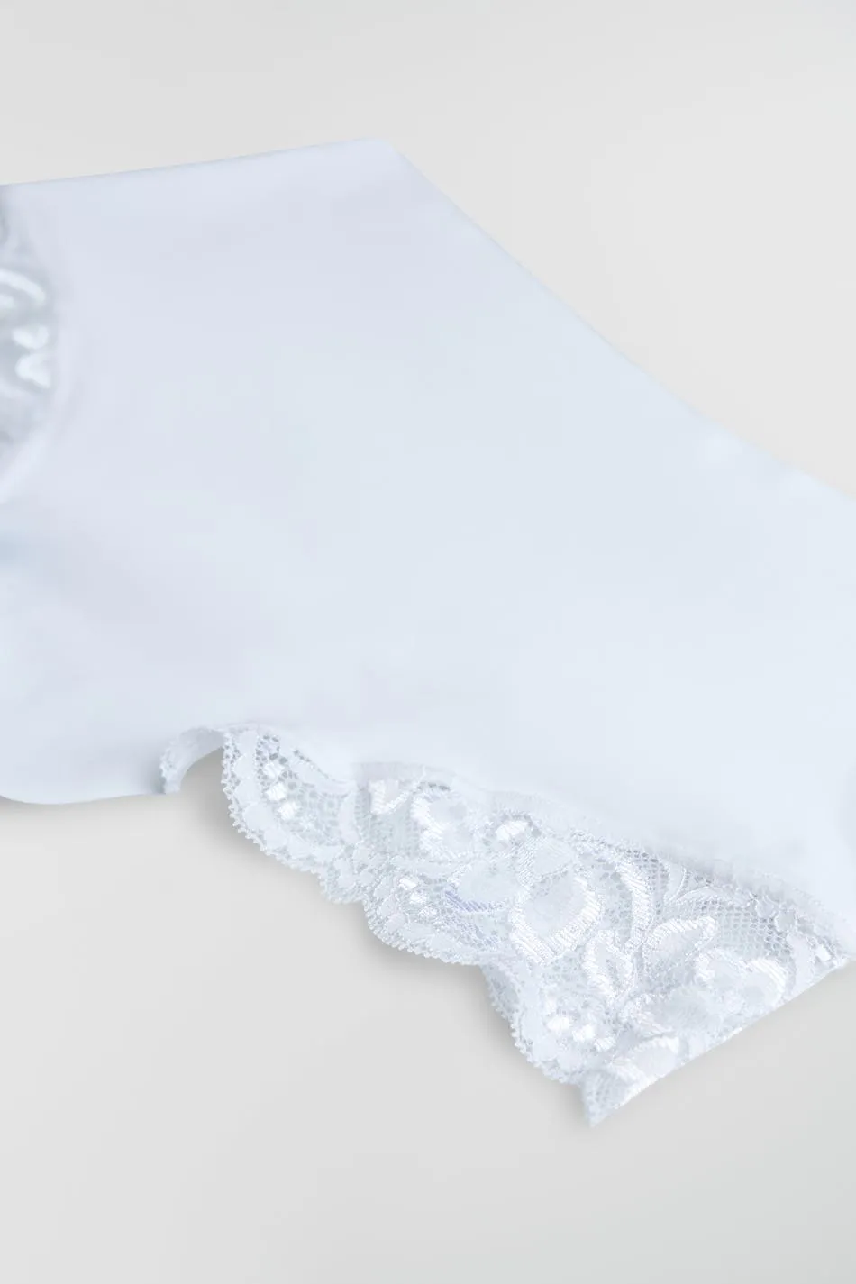 Bim highwaist invisible string - White - Women - Gina Tricot