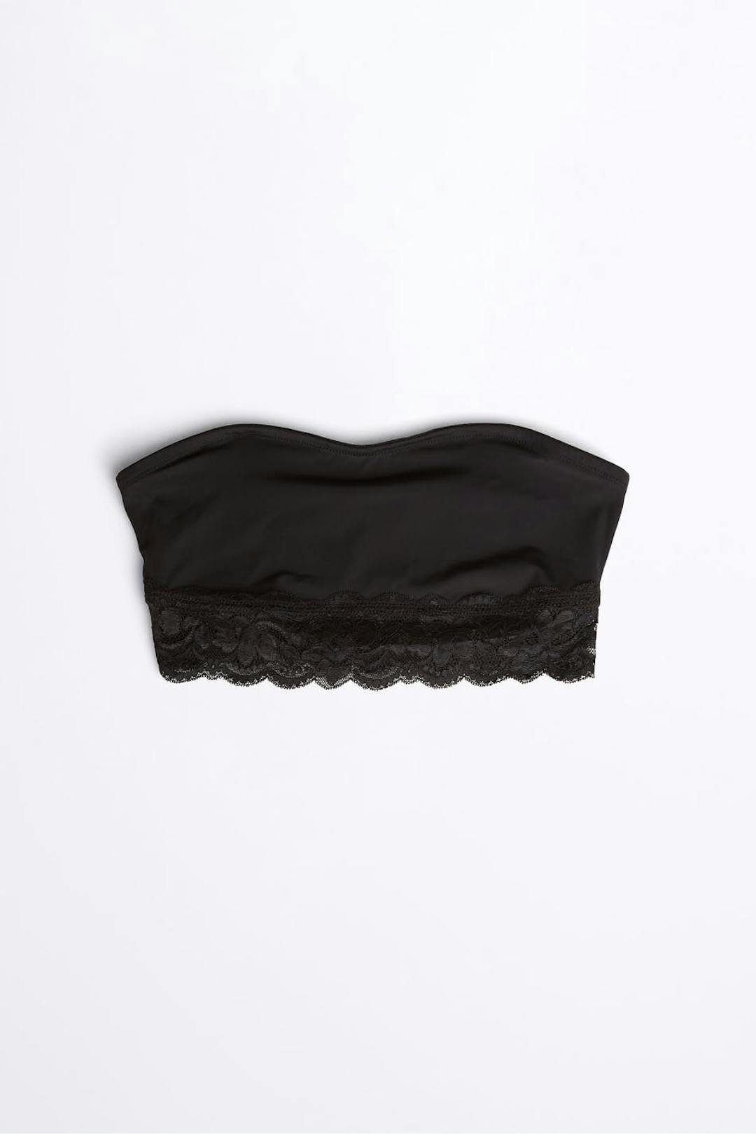 Bim micro bandeau - Black - Women - Gina Tricot