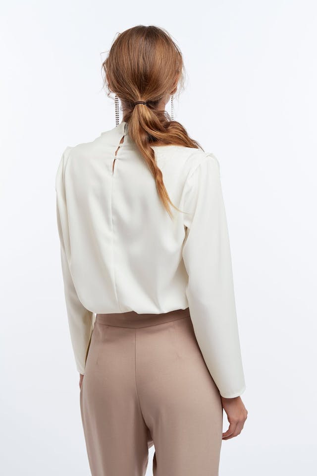 Angelica top - White - Women - Gina Tricot