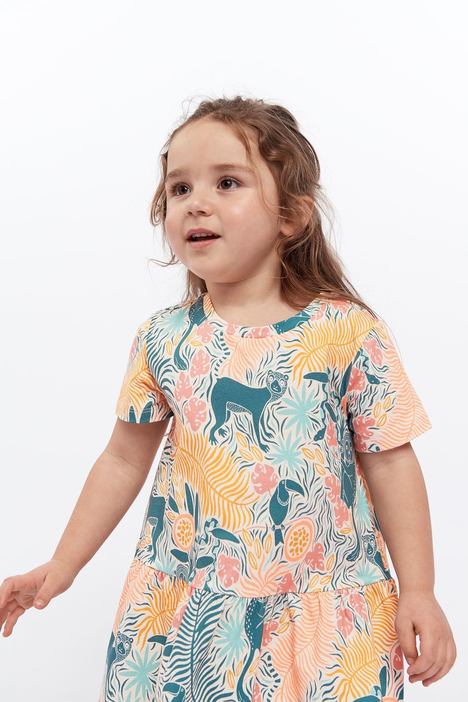 Mini bella dress - Beige - Gina Tricot