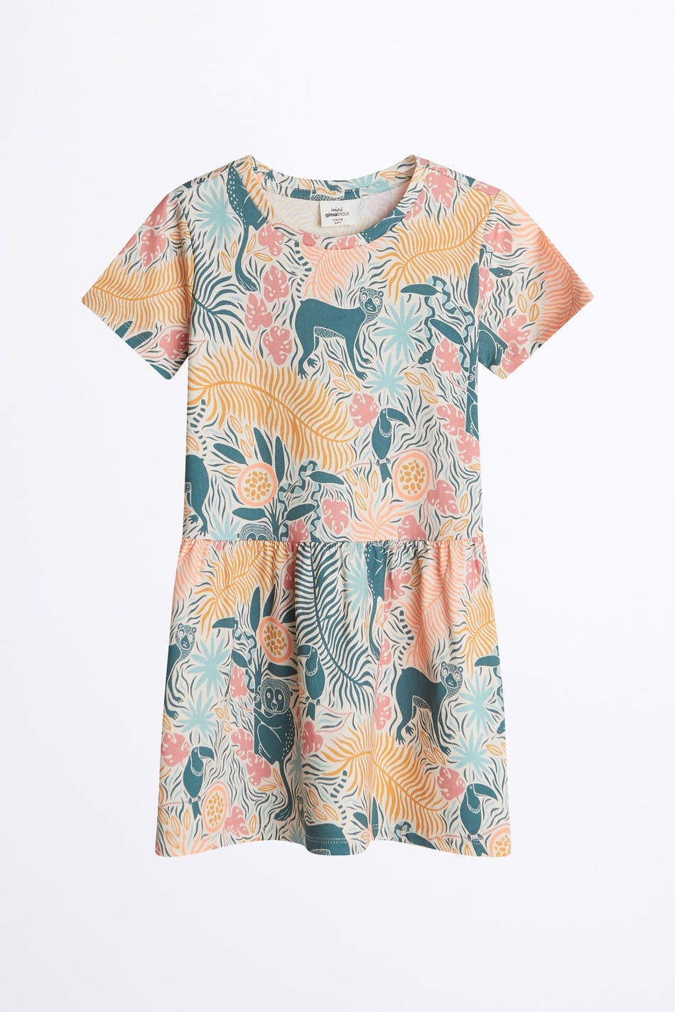 Mini bella dress - Beige - Gina Tricot